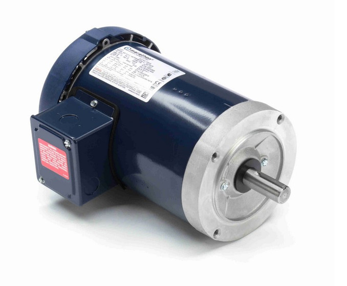 C201B Marathon 1 1/2 hp 3600 RPM 3-Phase 143TC Frame TEFC (no base) 230 ...