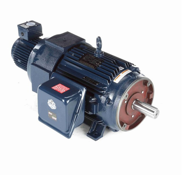 Y395 Marathon 15 hp 1200 RPM 3-Phase 284TC Frame TEBC (rigid base) 230 ...