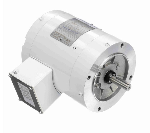 N642 Marathon 1/2 hp 1800 RPM 3-Phase 56C Frame TENV (no base) 208-230 ...