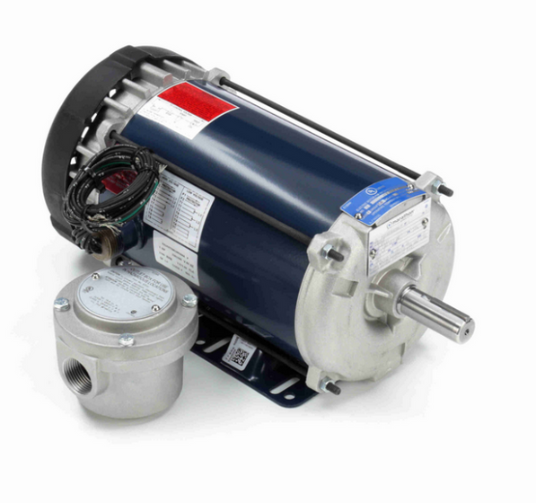 I502 Marathon 1 hp 1800 RPM 3-Phase 143T Frame TEFC (rigid base) 230 ...