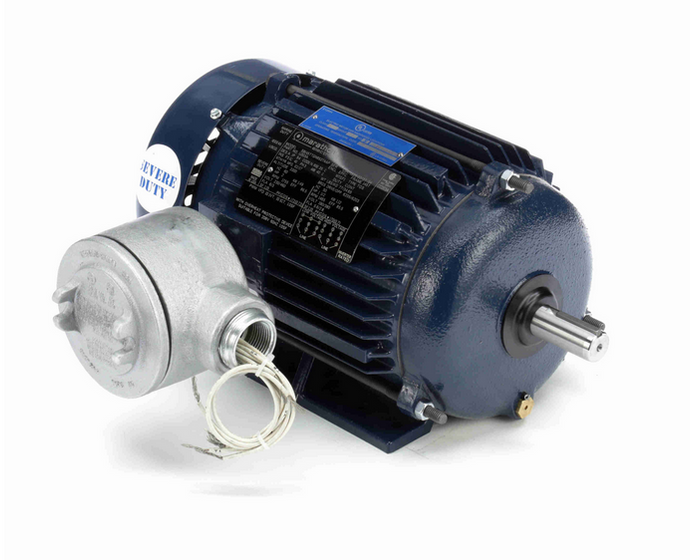 U003A Marathon 2 hp 1800 RPM 3-Phase 145T Frame TEFC (rigid base) 230 ...