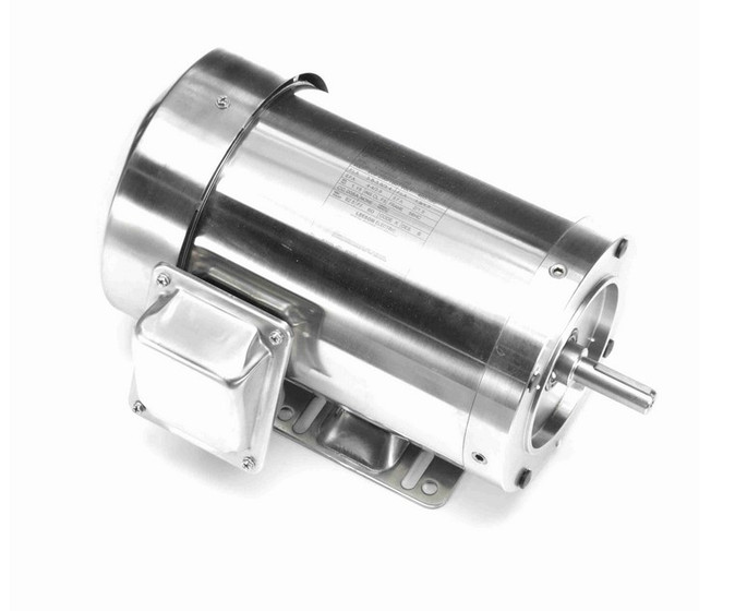 191417.00 Leeson 1 hp 1200 RPM 208-230-460V 56HC Frame (Rigid Base ...