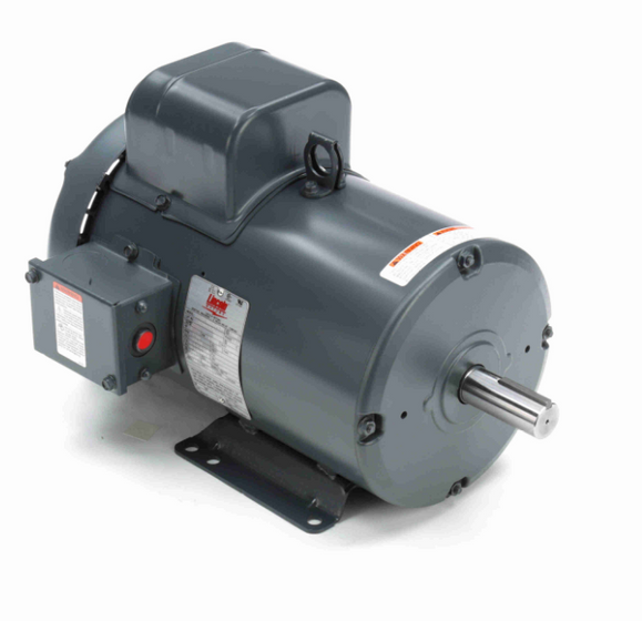 LM24802 Leeson 5 hp 1800 RPM 208-230V TEFC 184T Frame (Extra Torque ...