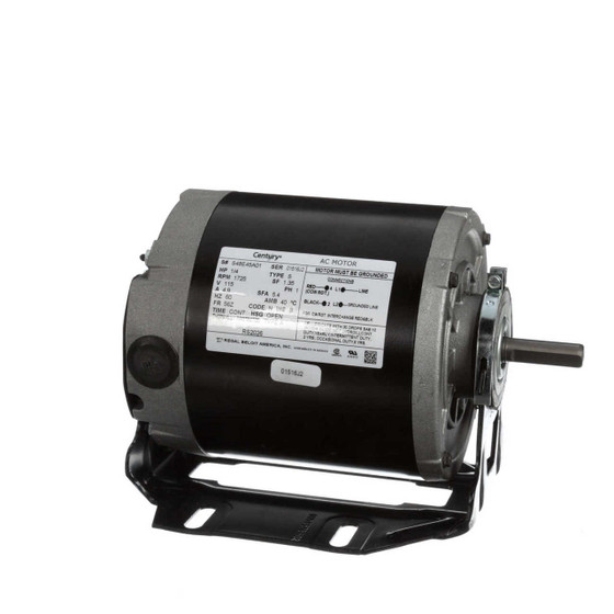 RS2026 Century 1/4 hp 1725 RPM 56Z Frame 115V Belt Drive Blower Motor ...