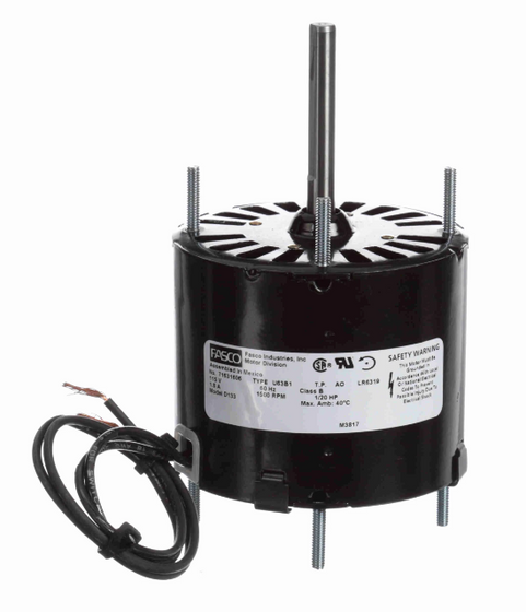 Fasco D133 Motor | 1/20 hp 1500 RPM CCW 3.3" Diameter 115 Volts