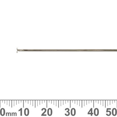 50mm x 0.8mm Head Pins | Buy Earring Findings Australia