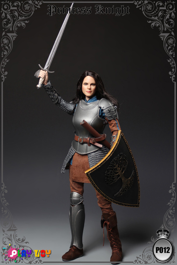 [PT-P012] Play Toy Princess Knight OneSixth Scale Female Action Figure ...