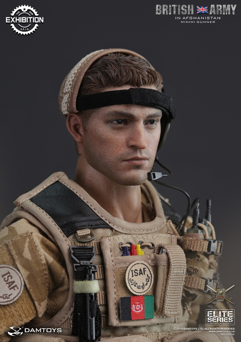 [DAM-78036] DAM Toys British ARMY In Afghanistan MINIMI Gunner Boxed ...