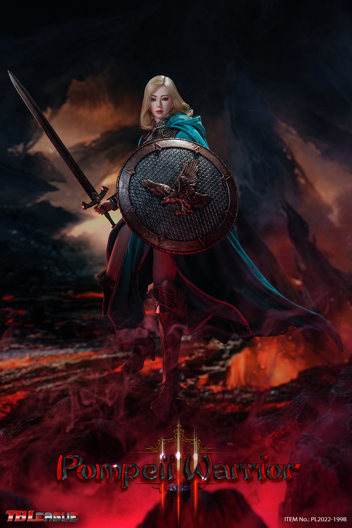 TBLeague 1/6 Pompeii Female Warrior Blue [PL2022-199B] - EKIA Hobbies