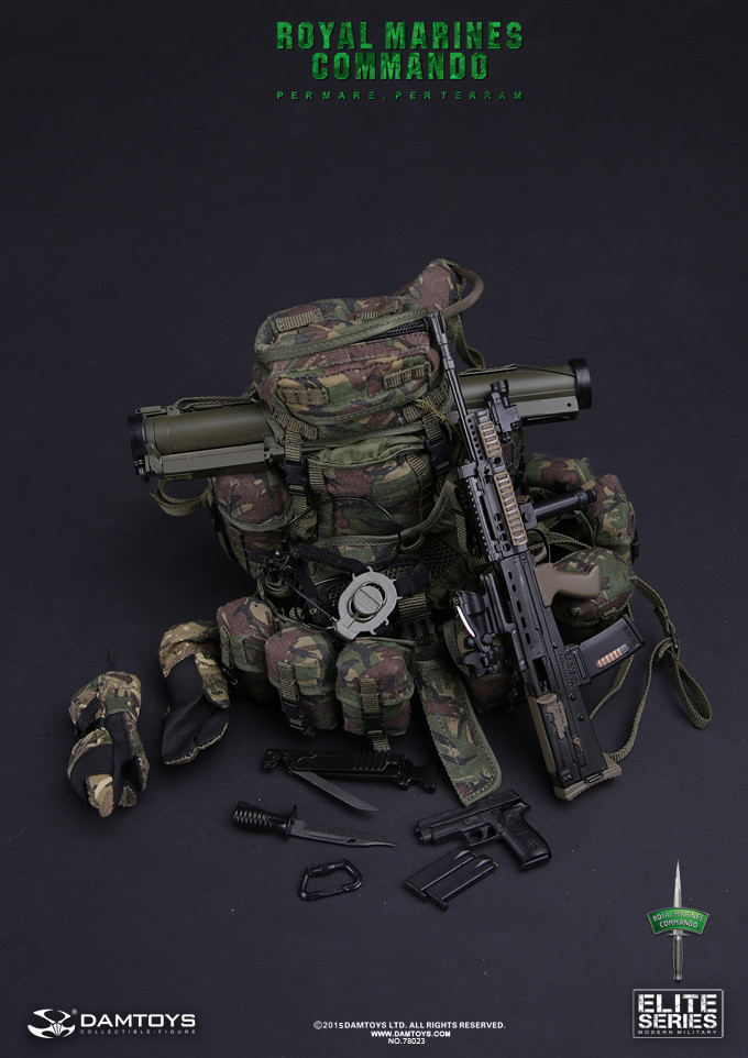 [DAM-78023] DAM TOYS Modern British Royal Marines Commando Action ...