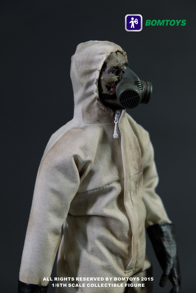 [BT-002] BOMTOYS Scientist Zombie Collectible Action Figure - EKIA Hobbies