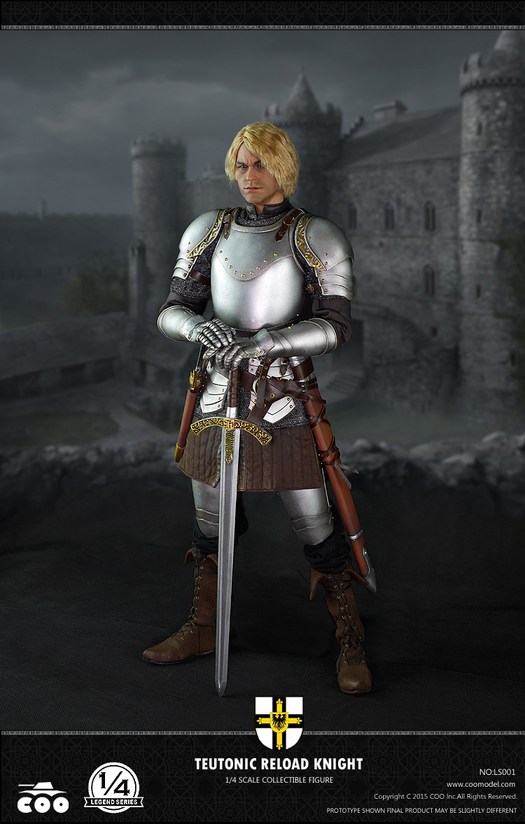 [CM-LS001] COO Model 1:4 Legend Series Teutonic Reload Knight Action ...