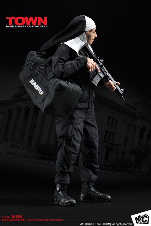 [MC-M054] MC Toys 1:6 The Town Bank Robber Custom Figure Accessory ...
