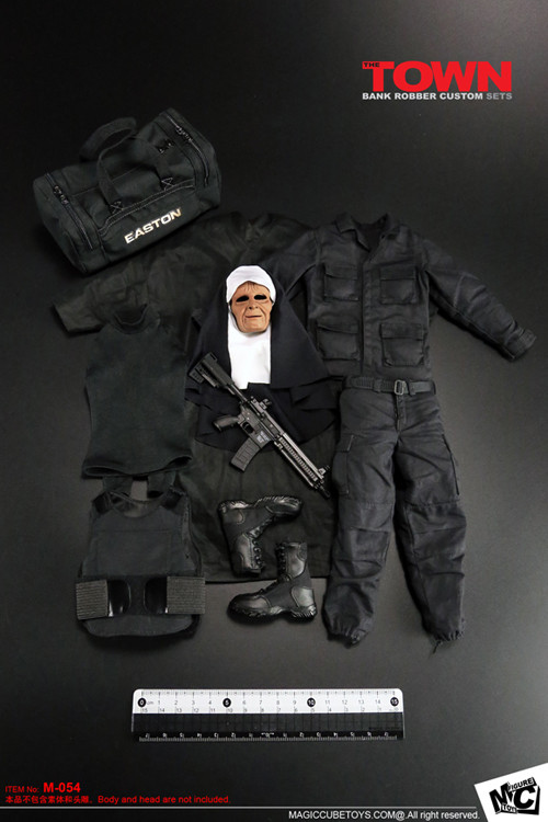 [MC-M054] MC Toys 1:6 The Town Bank Robber Custom Figure Accessory ...