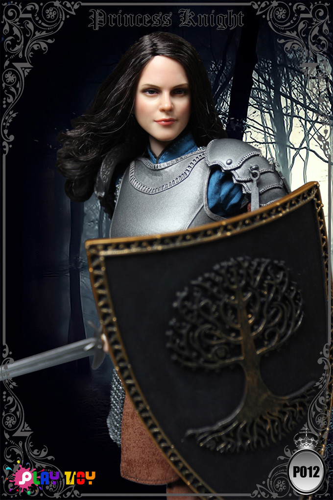 [PT-P012] Play Toy Princess Knight OneSixth Scale Female Action Figure ...