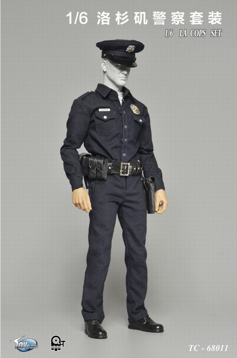 [TC-68011] 1:6 Toys City LA Cop Uniform Set - EKIA Hobbies