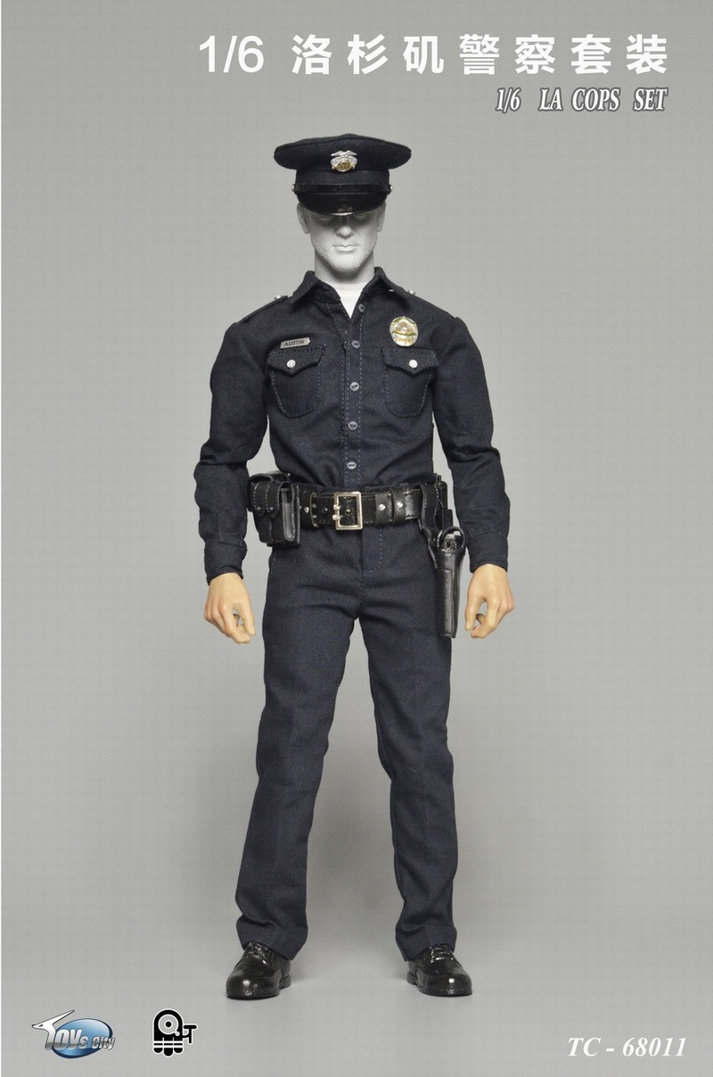 [TC-68011] 1:6 Toys City LA Cop Uniform Set - EKIA Hobbies