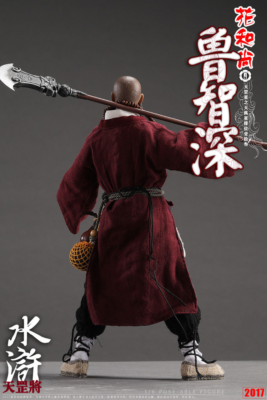 [OS-1703] O-Soul Toys Lu Zhishen Lu Da in Water Margin 1:6 Boxed Figure ...