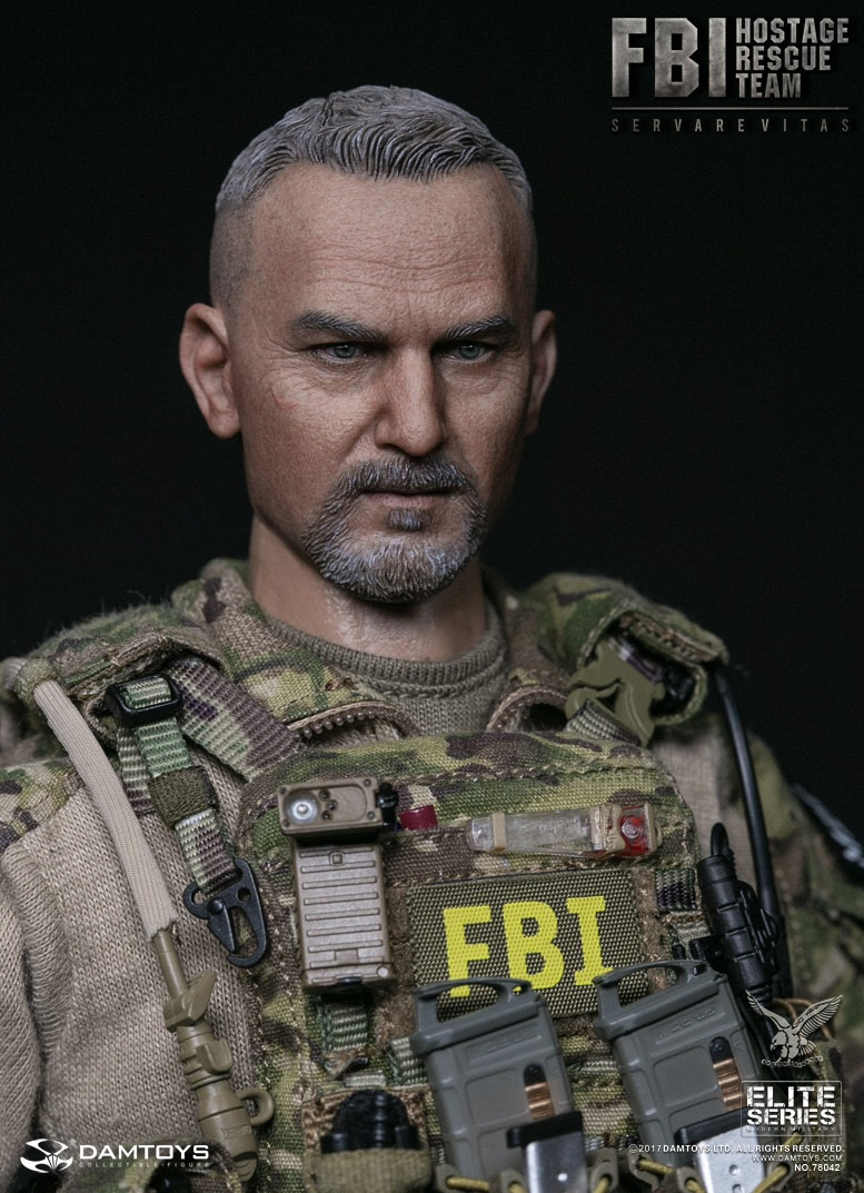 [DAM-78042] DAM Toys FBI HRT Agent Hostage Rescue Team Boxed Figure ...