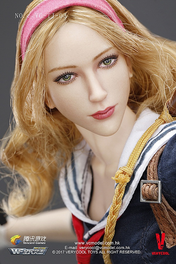 [VC-TJ-03] Very Cool Wefire of Tencent Game Third Bomb Blade Girl 1/6 ...