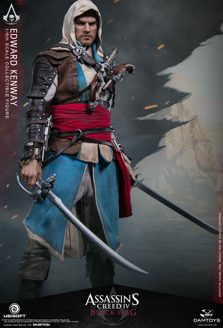 [DMS003] Ubisoft Dam Toys 1/6 Assassin's Creed IV Black Flag Edward ...