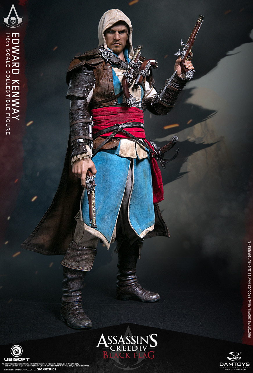 [DMS003] Ubisoft Dam Toys 1/6 Assassin's Creed IV Black Flag Edward ...