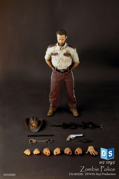 [DS-002] DS Toys Zombie Police Action Figure Boxed Set - EKIA Hobbies