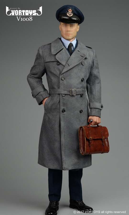 [VOR-1008] VORTOYS 1:6 WWII Allies Flying Officer Figure Accessory ...