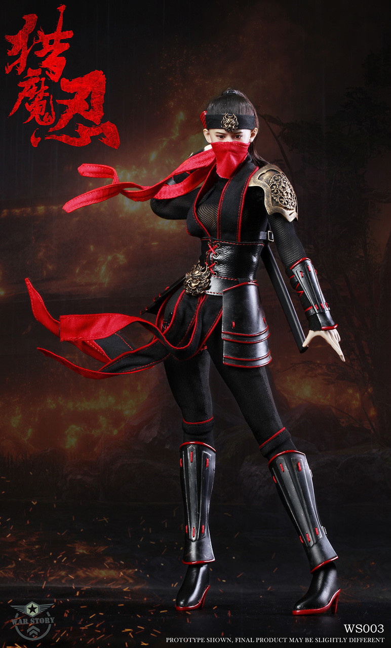 [WS-003] 1:6 Demon Female Ninja Boxed Figure by War Story - EKIA Hobbies