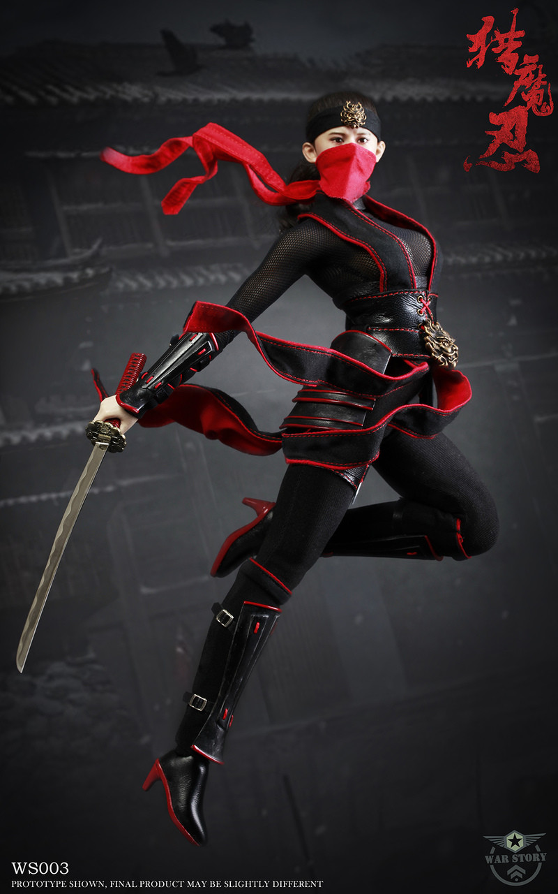 [WS-003] 1:6 Demon Female Ninja Boxed Figure by War Story - EKIA Hobbies
