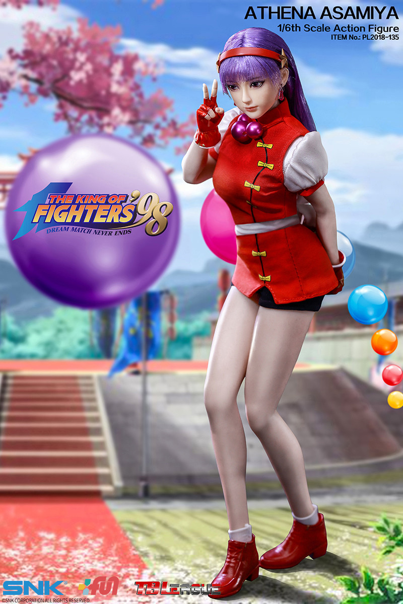 [PL2018-135] SNK The King of Fighters Athena Asamiya 1/6 Figure by ...