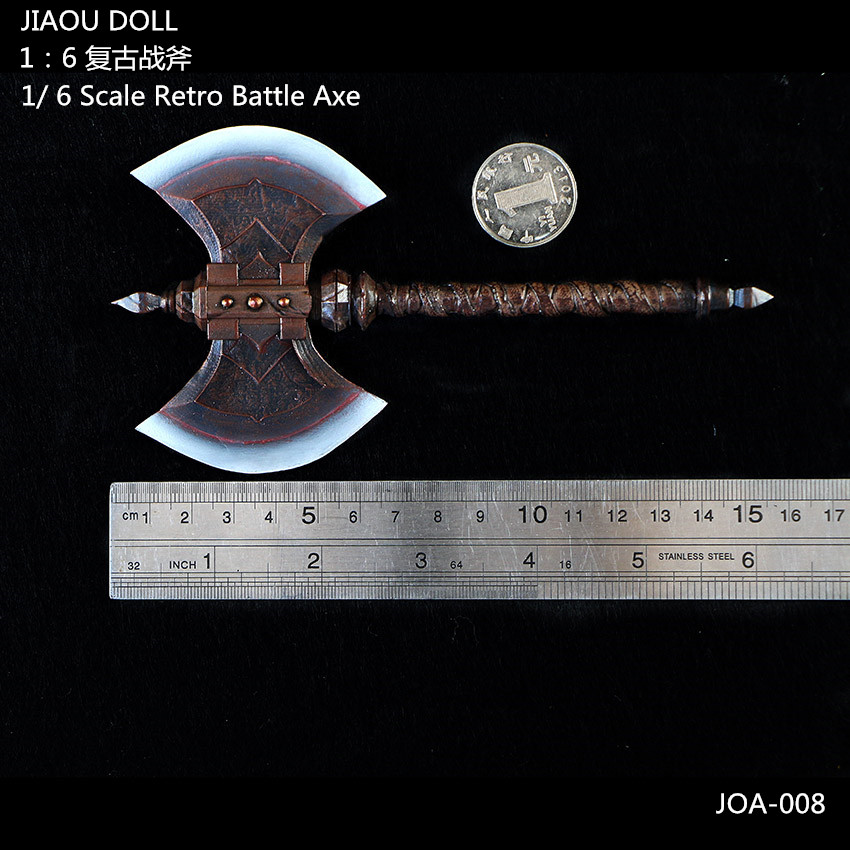 [JOA-008] 1/6 Retro Battle Axe by Jiaou Doll - EKIA Hobbies