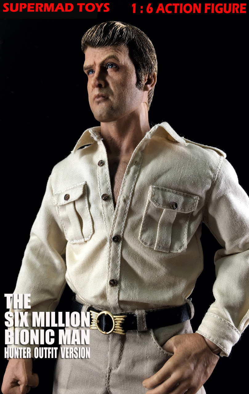 [SMT-1901] 1/6 The Six Million Bionic Man Figure Hunter Outfit Version ...