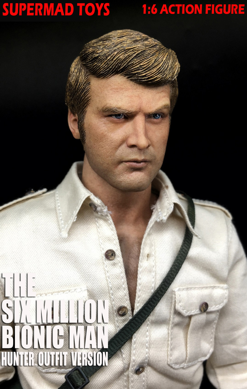 [SMT-1901] 1/6 The Six Million Bionic Man Figure Hunter Outfit Version ...
