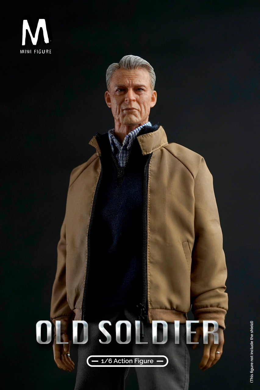 [MIN-002] 1/6 Old Man Action Figure by MINI FIGURE - EKIA Hobbies