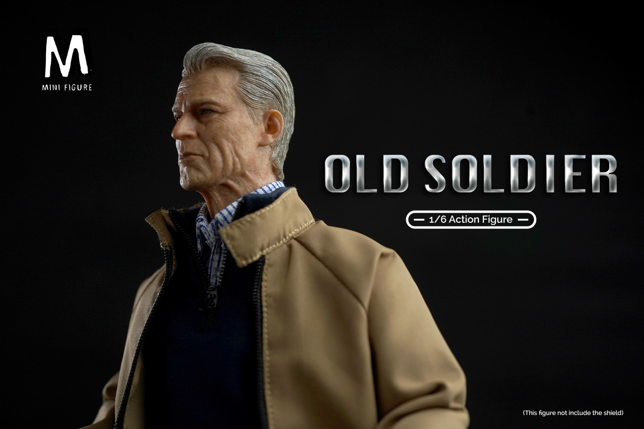 [MIN-002] 1/6 Old Man Action Figure by MINI FIGURE - EKIA Hobbies