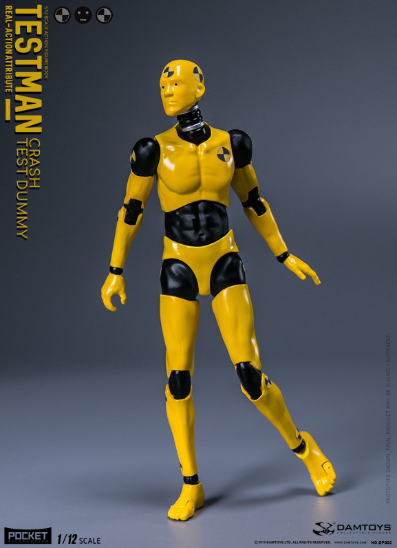[DAM-DPS02] 1/12 TestMan Dummy Action Figure by Dam Toys - EKIA Hobbies