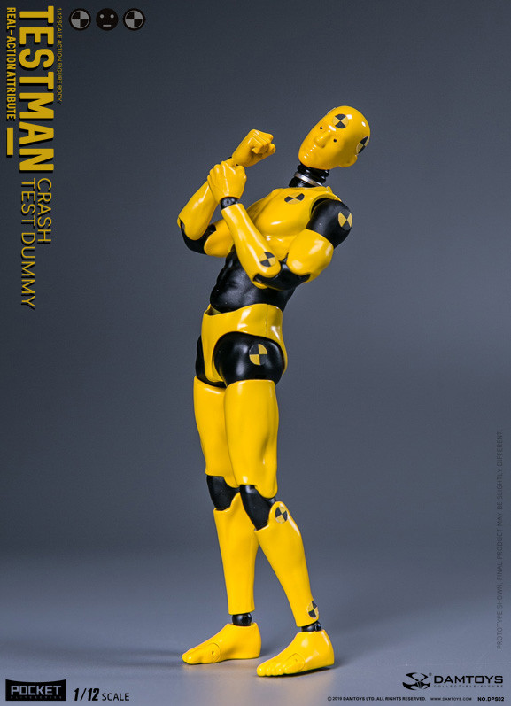 [DAM-DPS02] 1/12 TestMan Dummy Action Figure by Dam Toys - EKIA Hobbies