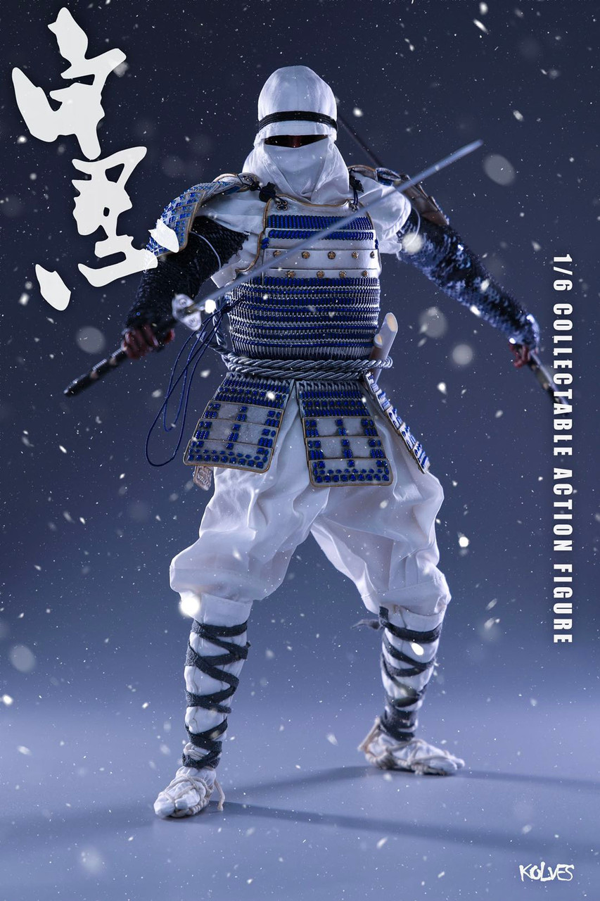 [TD-06] 1/6 White Ninja Boxed Figure by Toys Dao - EKIA Hobbies