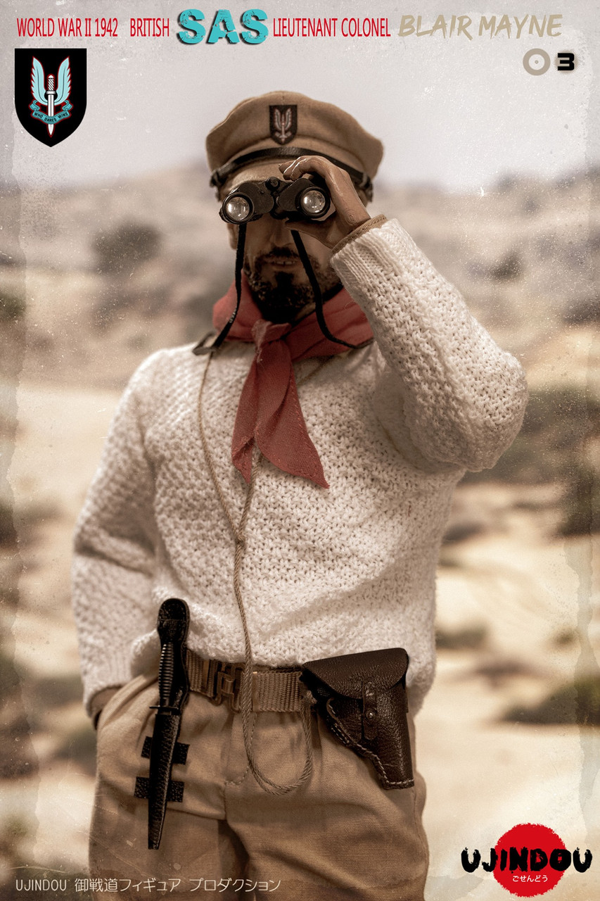 [UD-9003] UJINDOU 1/6 WWII British SAS Lieutenant Colonel Paddy Blair ...