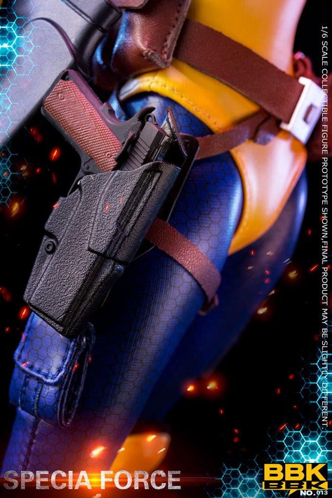 1/6 Red Hair Girl Female Action Figure [BBK-013] - EKIA Hobbies