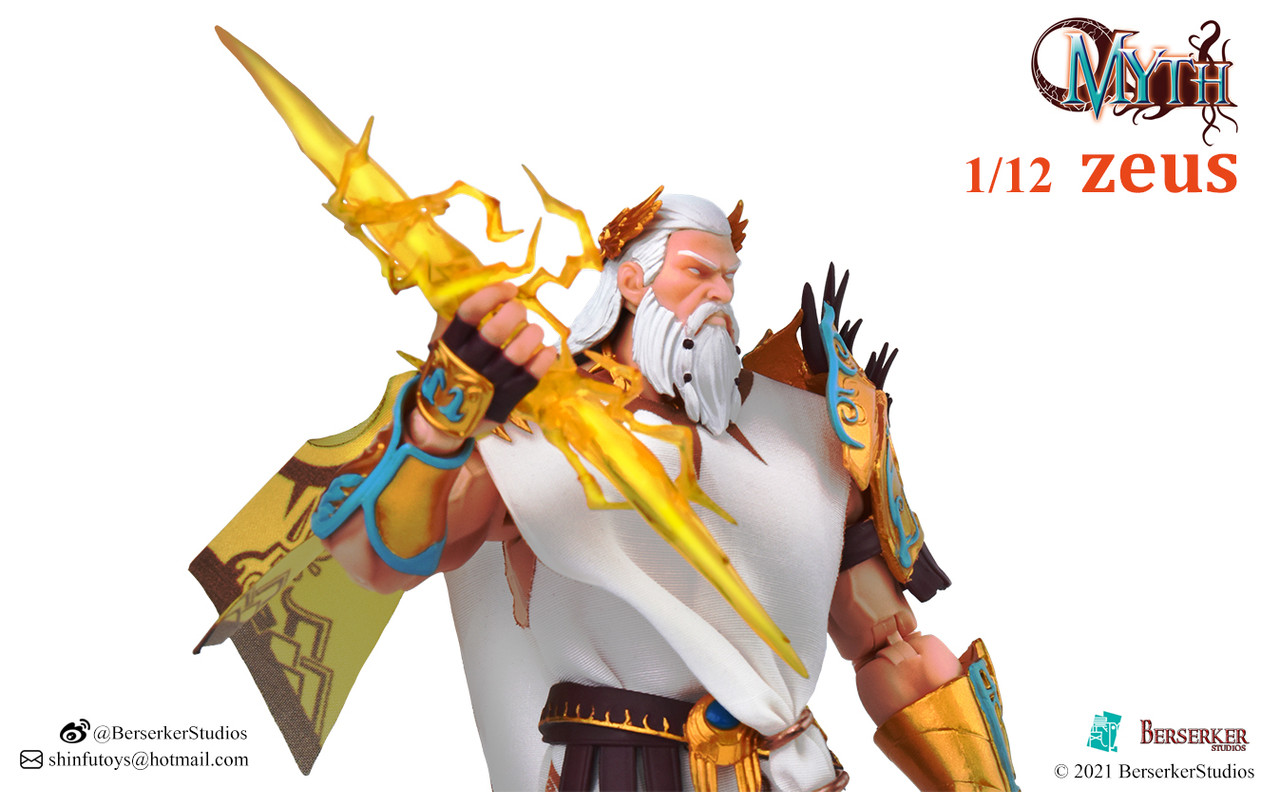 Berserker Studios 1:12 Zeus Action Figure [BS-M01] - EKIA Hobbies