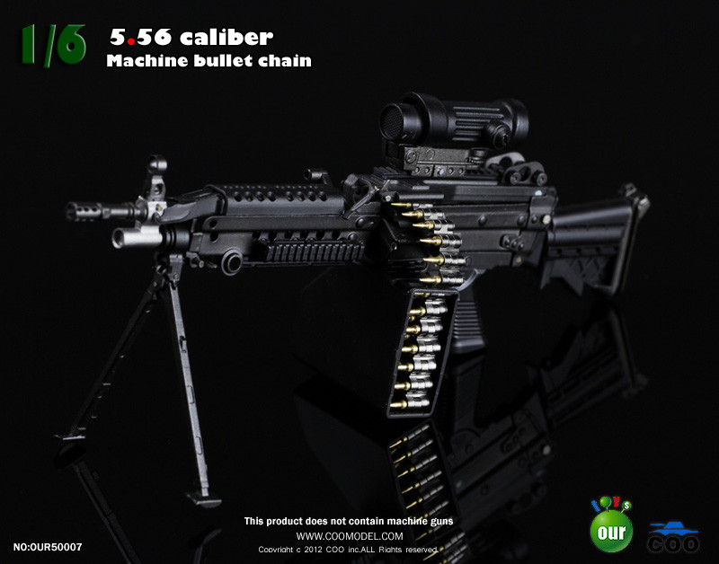 [CM-OUR50008-20] COOMODEL – 5.56 Caliber Machine Bullet Chain -20 ...
