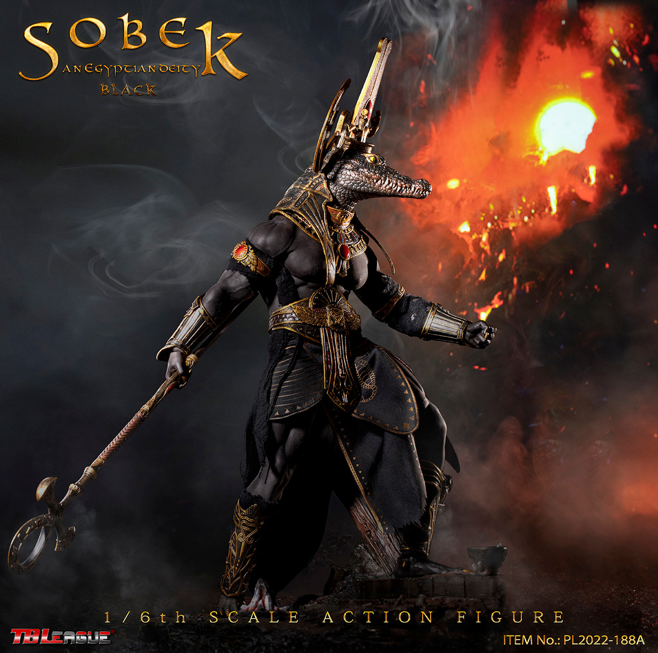 TBLeague 1/6 Sobek Black Figure [PL2022-188A] - EKIA Hobbies