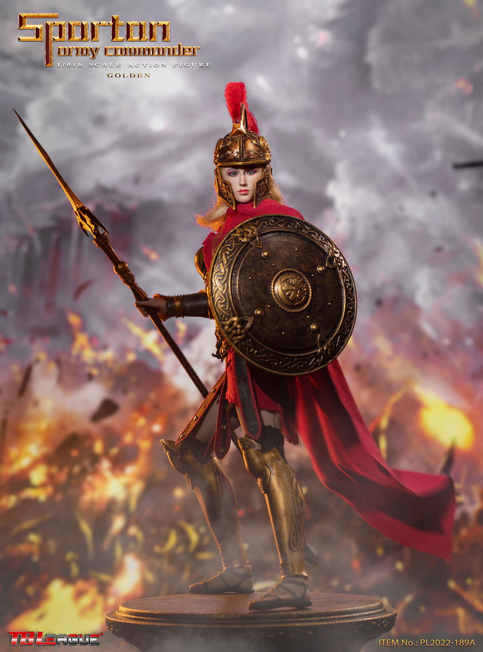 TBLeague 1/6 Spartan Army Commander Golden Figure [PL2022-189A] - EKIA ...