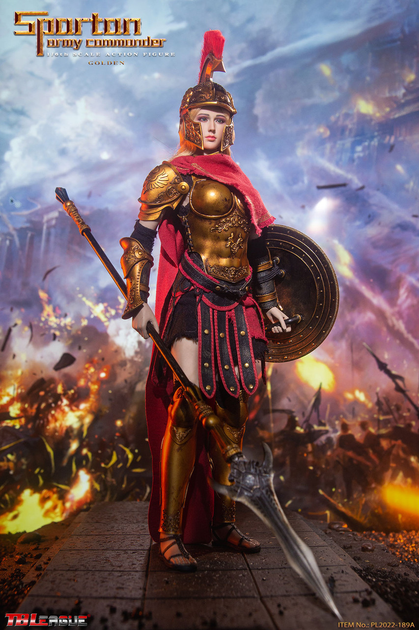 TBLeague 1/6 Spartan Army Commander Golden Figure [PL2022-189A] - EKIA ...