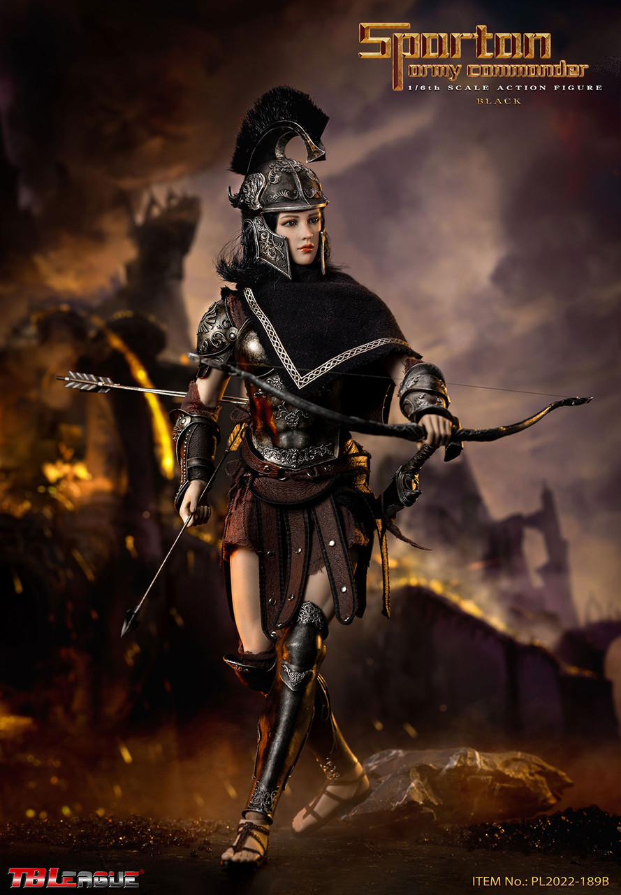 TBLeague 1/6 Spartan Army Commander Black Figure [PL2022-189B] - EKIA ...