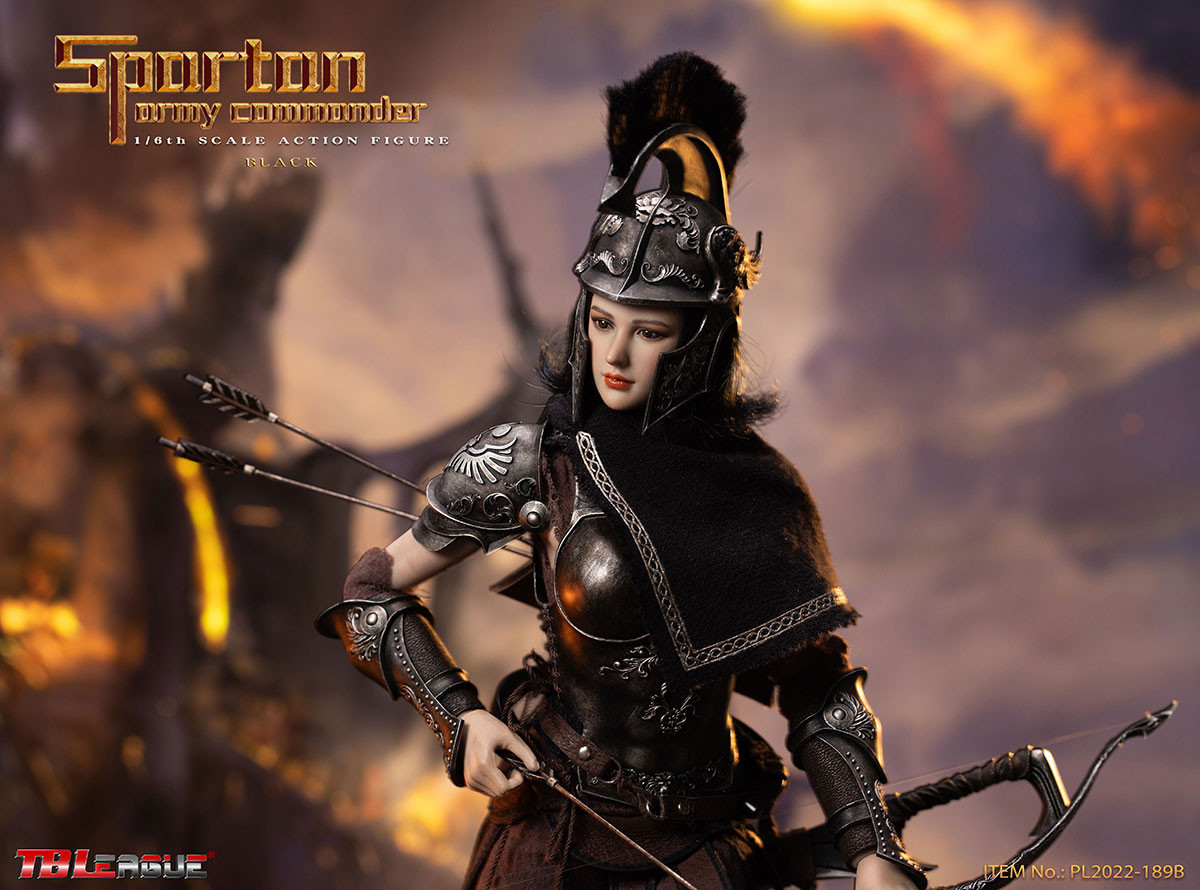 TBLeague 1/6 Spartan Army Commander Black Figure [PL2022-189B] - EKIA ...
