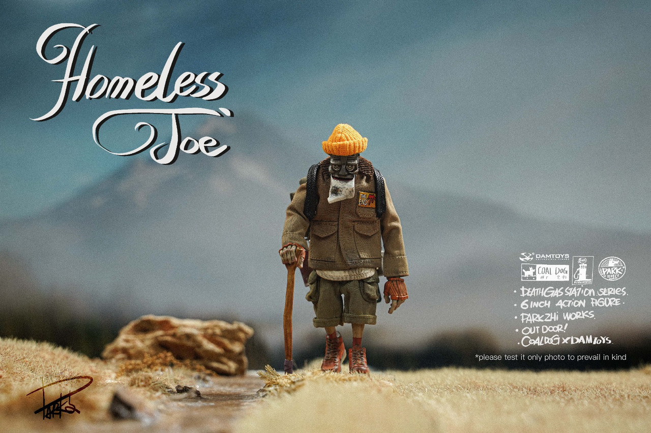 Damtoys x Coal Dog 1:12 Death Gas Station Series Homeless Joe [DAM-PES027] - EKIA Hobbies