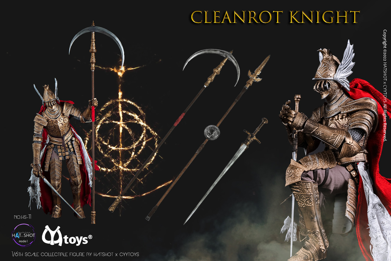 cyytoys & HatShot 1:6 Cleanrot knight Figure [HS-11] - EKIA Hobbies